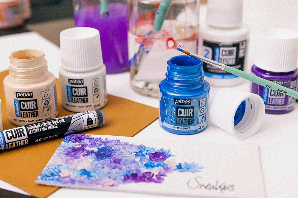 Setacolor Cuir Leather Effect Pébéo - Setacolor Tornasolado - Goya Virtual